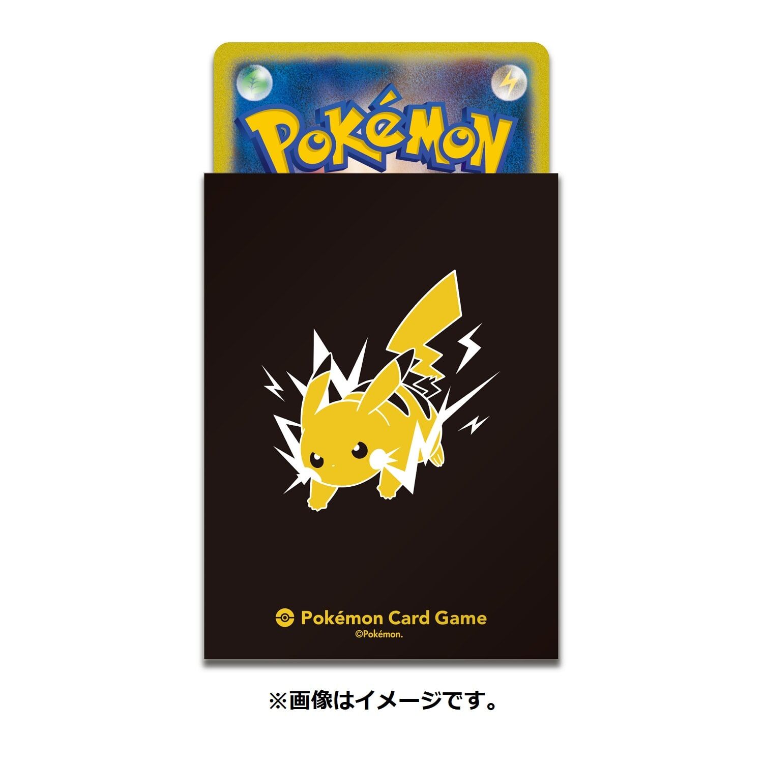 Pokemon Center Original Deck Sleeves Black Pikachu • Amazingtoys.ch