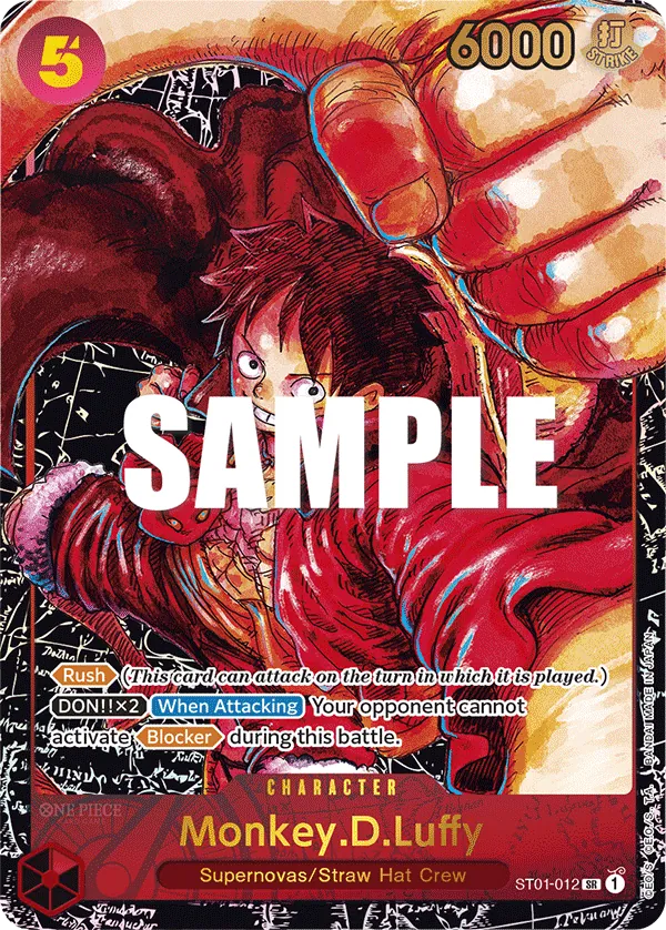 Monkey.D.Luffy - ST01-012 - Special Alt Art - JP | Japanisch | ST01-012 ...
