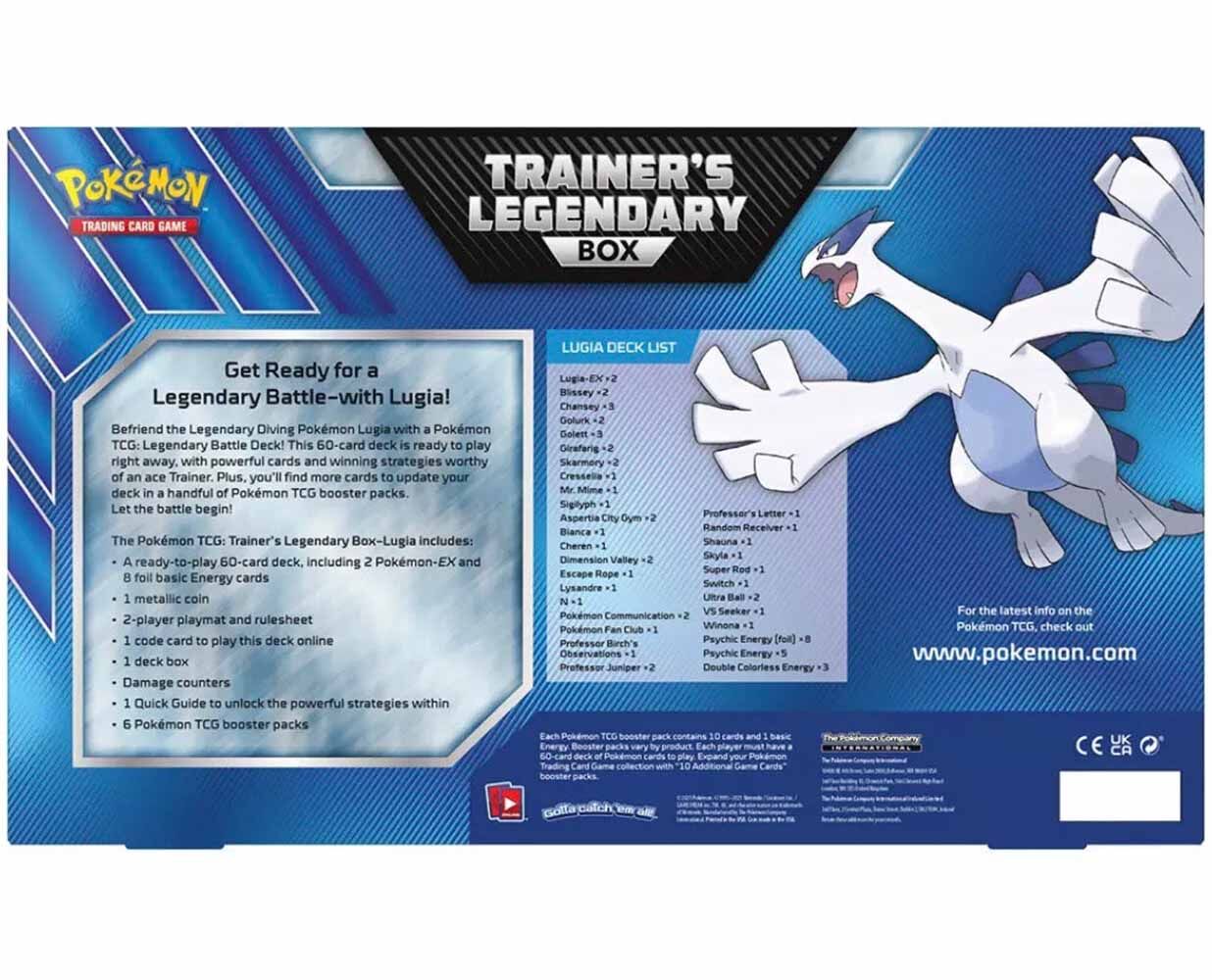 Pokémon Trainer's Legendary Box Lugia - EN • Amazingtoys.ch