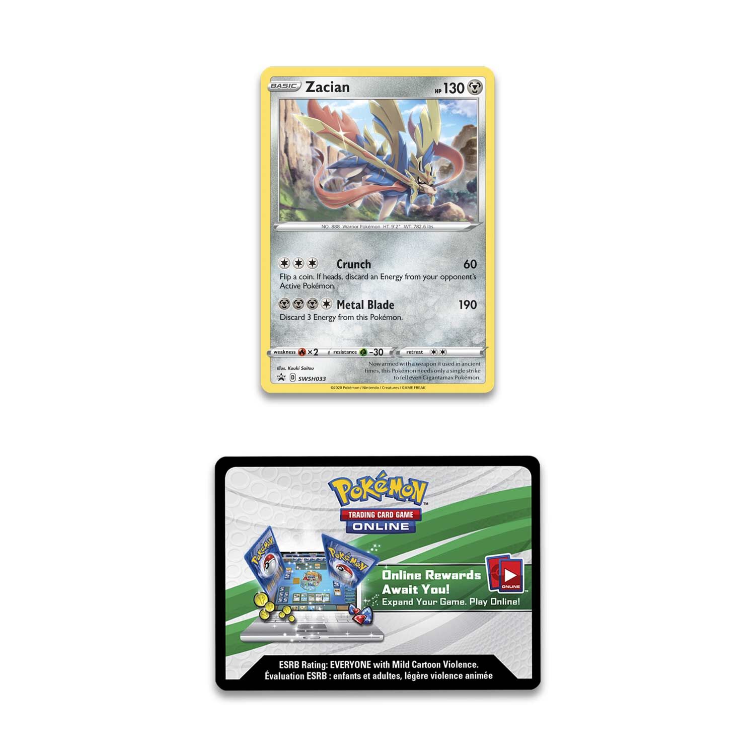 Pokémon True Steel Premium Collection Zacian Box - EN • Amazingtoys.ch