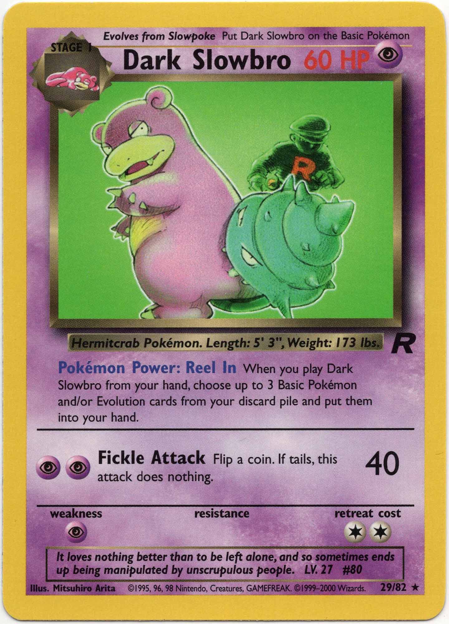 Dark Slowbro - 29/82 - Pokémon TCG • Amazingtoys.ch