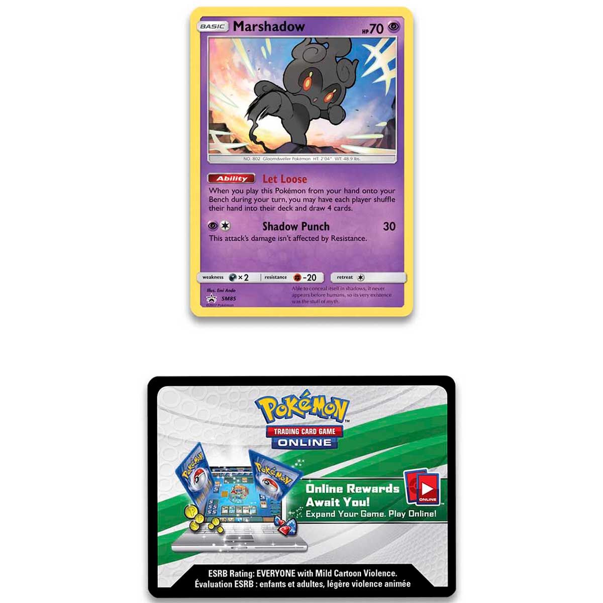 Pokémon Marshadow Figure Collection Box • Amazingtoys.ch