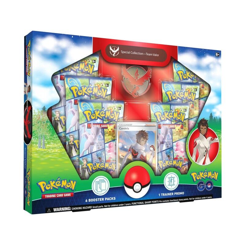 Pokémon GO Team Valor Red Special Collection Box - EN • Amazingtoys.ch