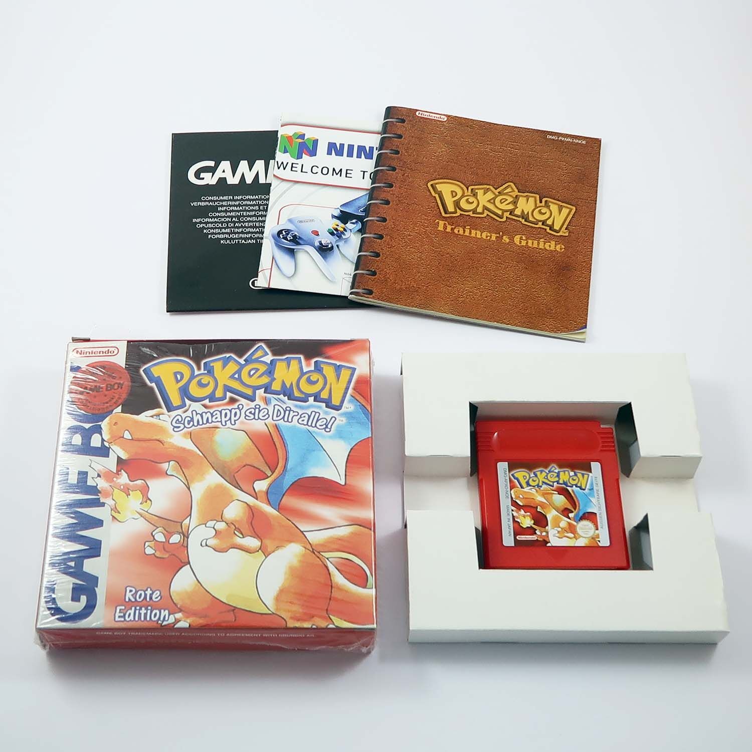 Pokémon Rote Edition (mit OVP) - Game Boy • Amazingtoys.ch
