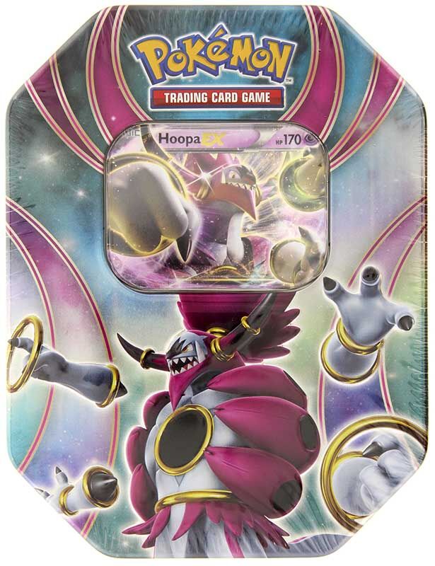 Pokémon Hoopa-EX Tin Box • Amazingtoys.ch