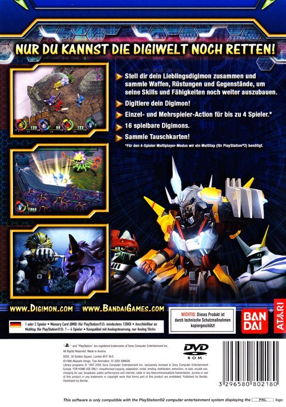 Digimon World 4 - PS2 - DE | A13202 • Amazingtoys.ch