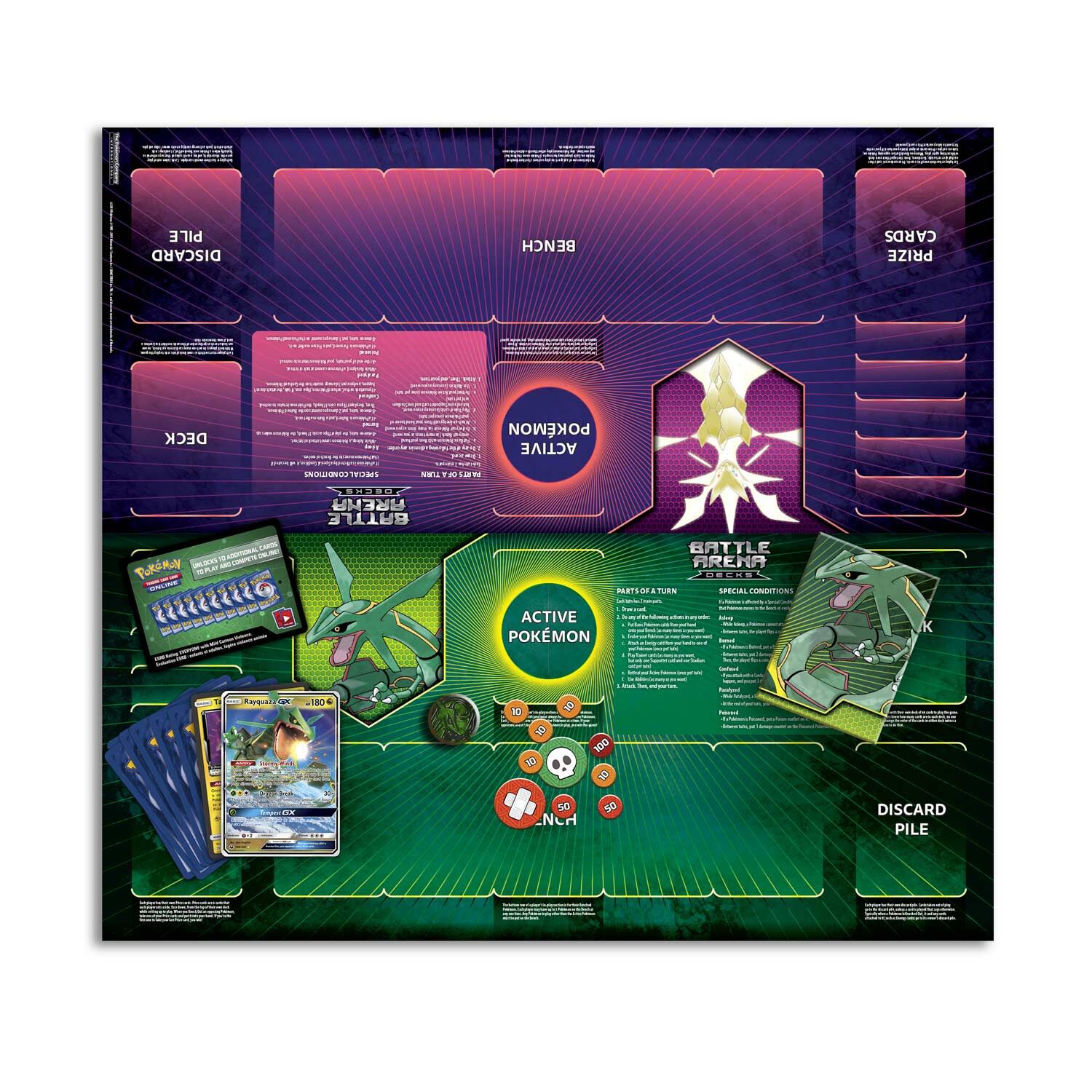Pokémon Battle Arena Deck Rayquaza • Amazingtoys.ch