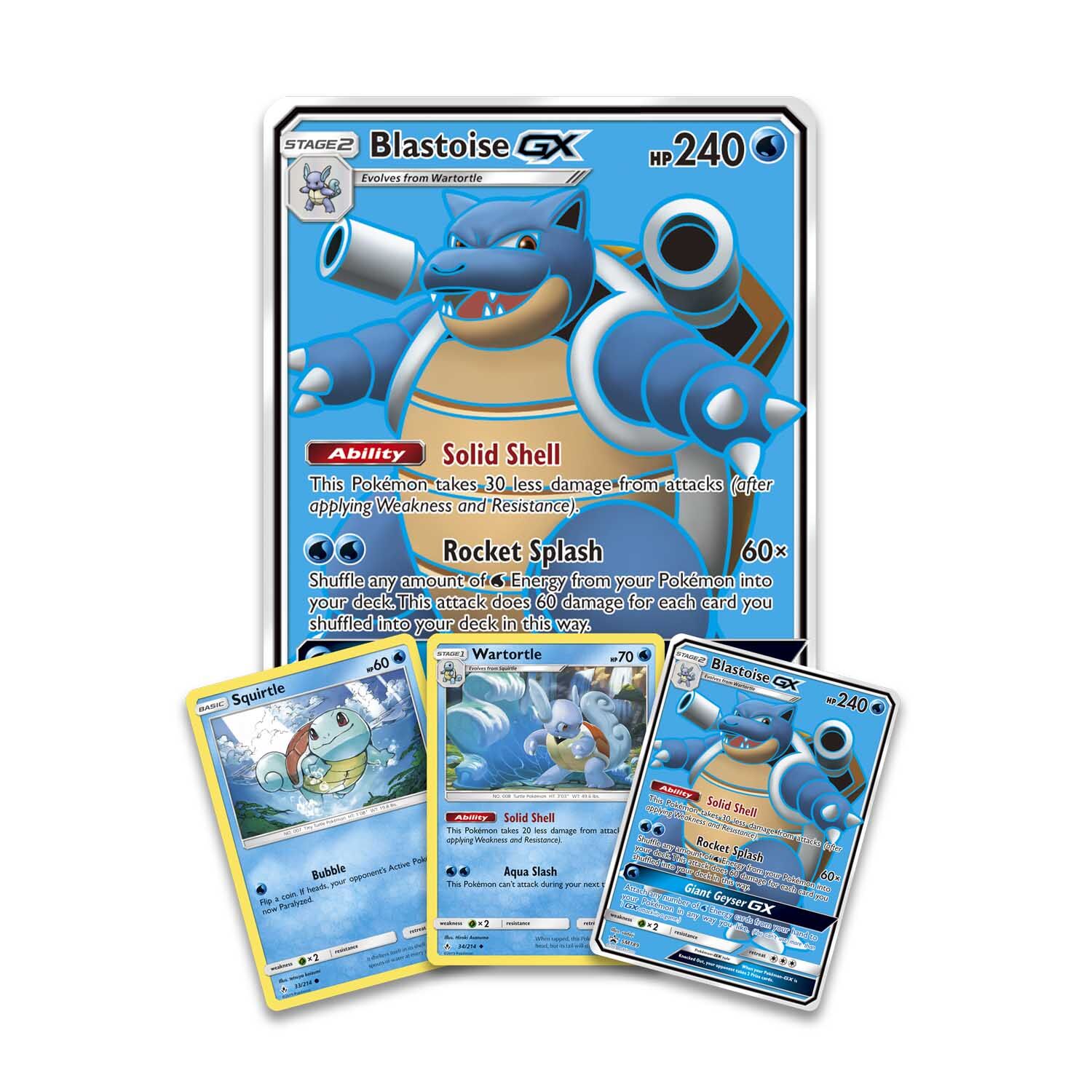 Pokémon Blastoise GX Premium Collection Box - EN • Amazingtoys.ch
