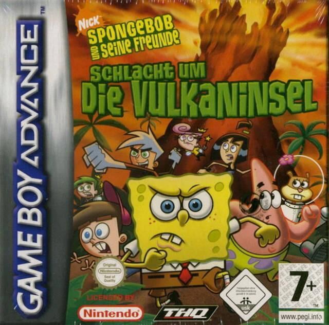 SpongeBob SquarePants and Friends: Battle for Volcano Island - Game Boy ...