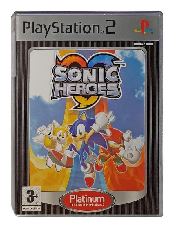 Sonic Heroes [Platinum] - OVP - PS2 • Amazingtoys.ch