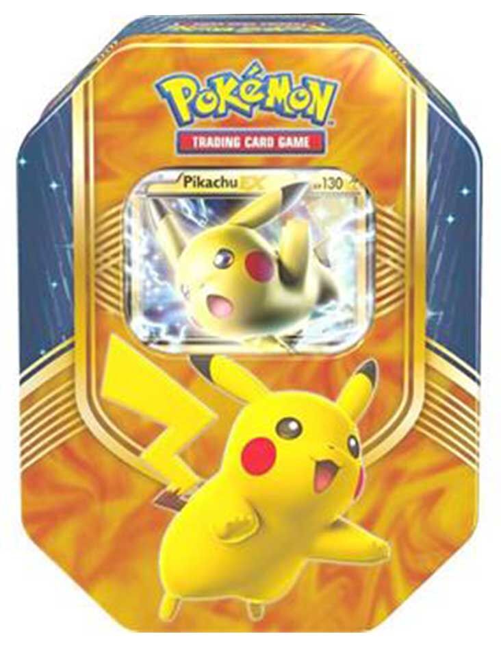 Pokémon Pikachu-EX Tin Box • Amazingtoys.ch