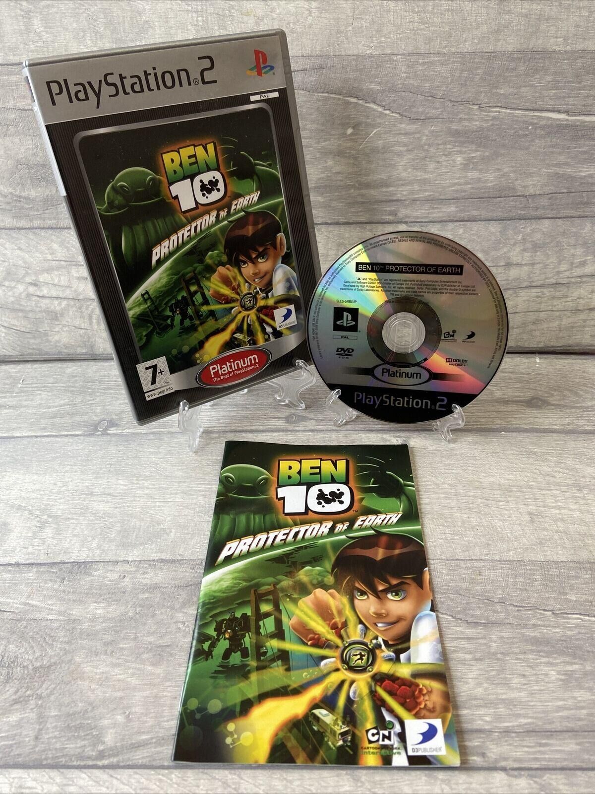 Ben 10 Protector of Earth [Platinum] - OVP - PS2 • Amazingtoys.ch