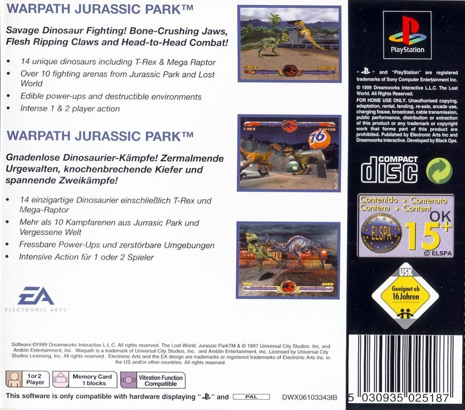 Warpath Jurassic Park De A13194 • Amazingtoysch