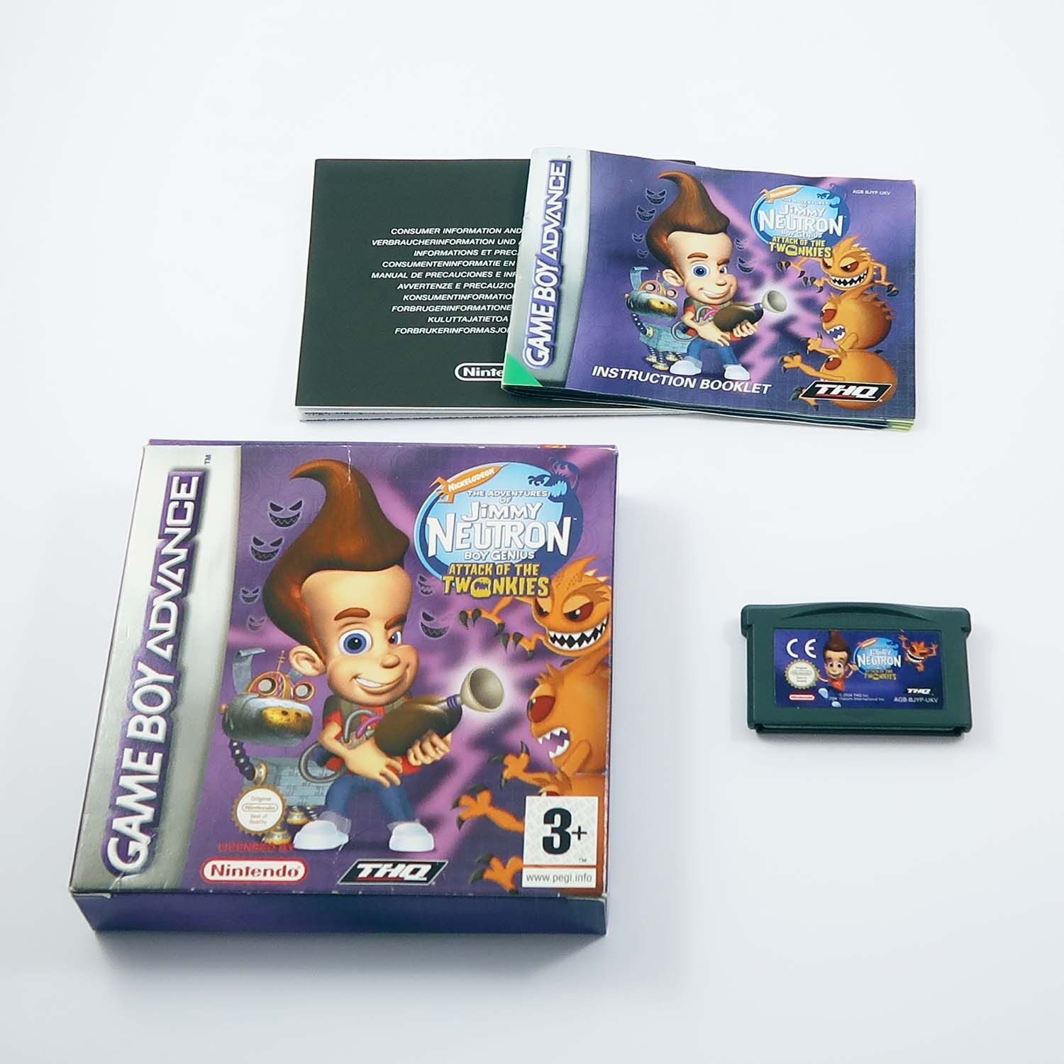 Jimmy Neutron Return of the Twonkies - GBA • Amazingtoys.ch