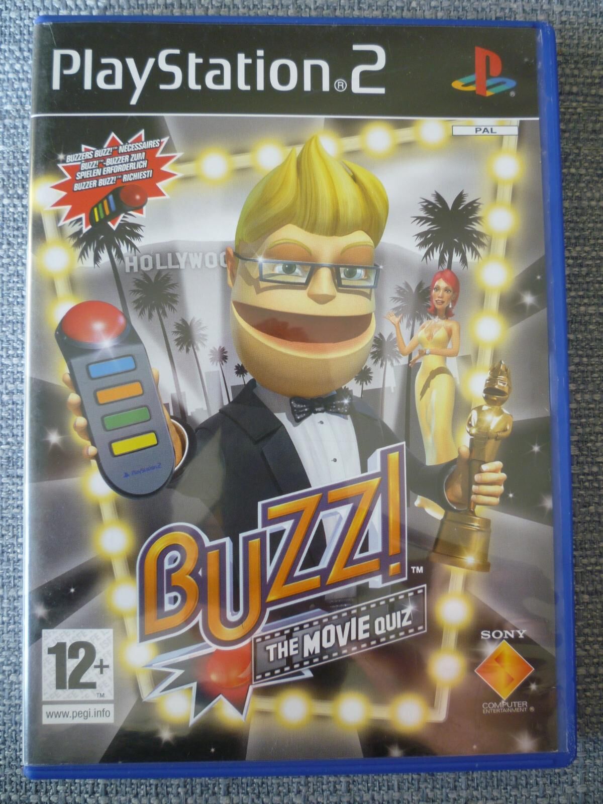 Buzz!: The Movie Quiz - OVP - PS2 • Amazingtoys.ch