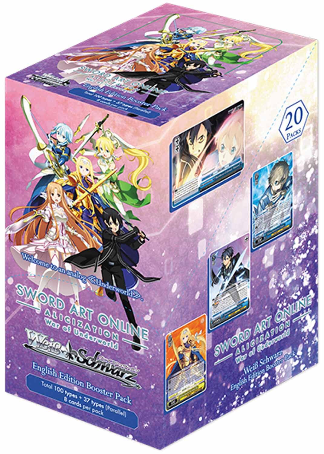 Sword Art Online Alicization War of Underworld Booster Display - Weiss ...