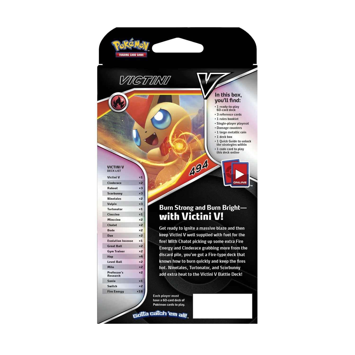 Pokémon Victini V Battle Deck - EN • Amazingtoys.ch
