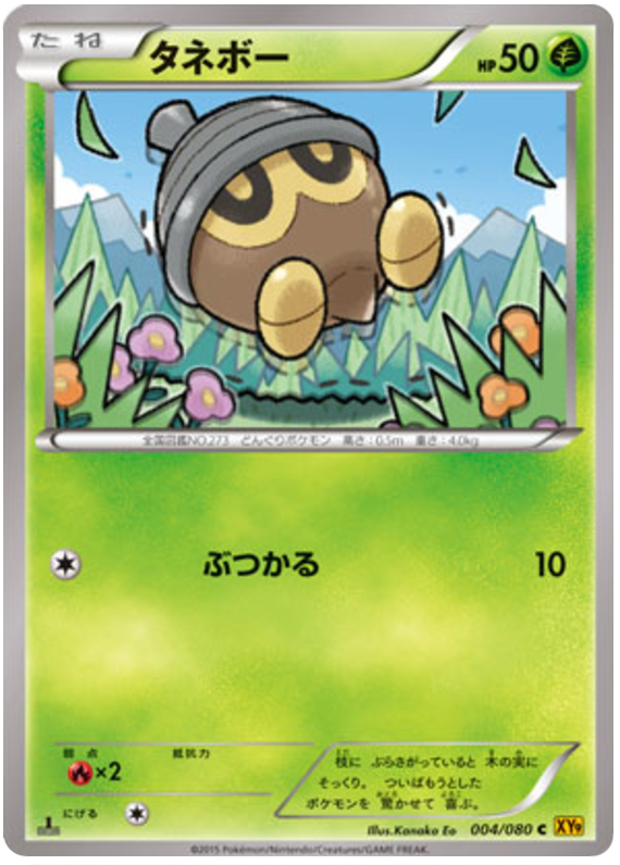 Seedot - XY9 004/080 - JP | PKM-XY9-004-JP • Amazingtoys.ch