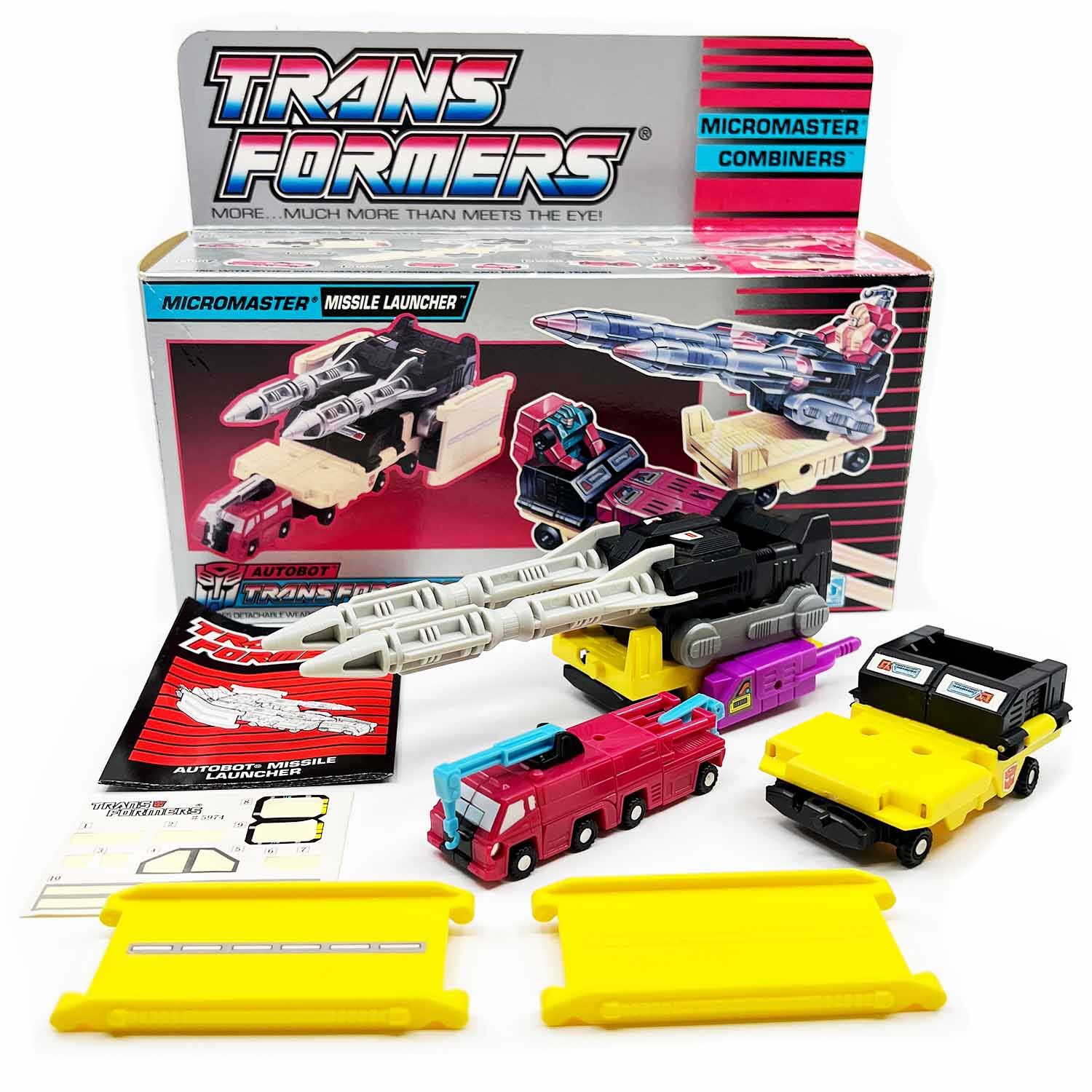 Micromaster Combiner Missle Launcher Autobot Transformers G1 1989 with ...