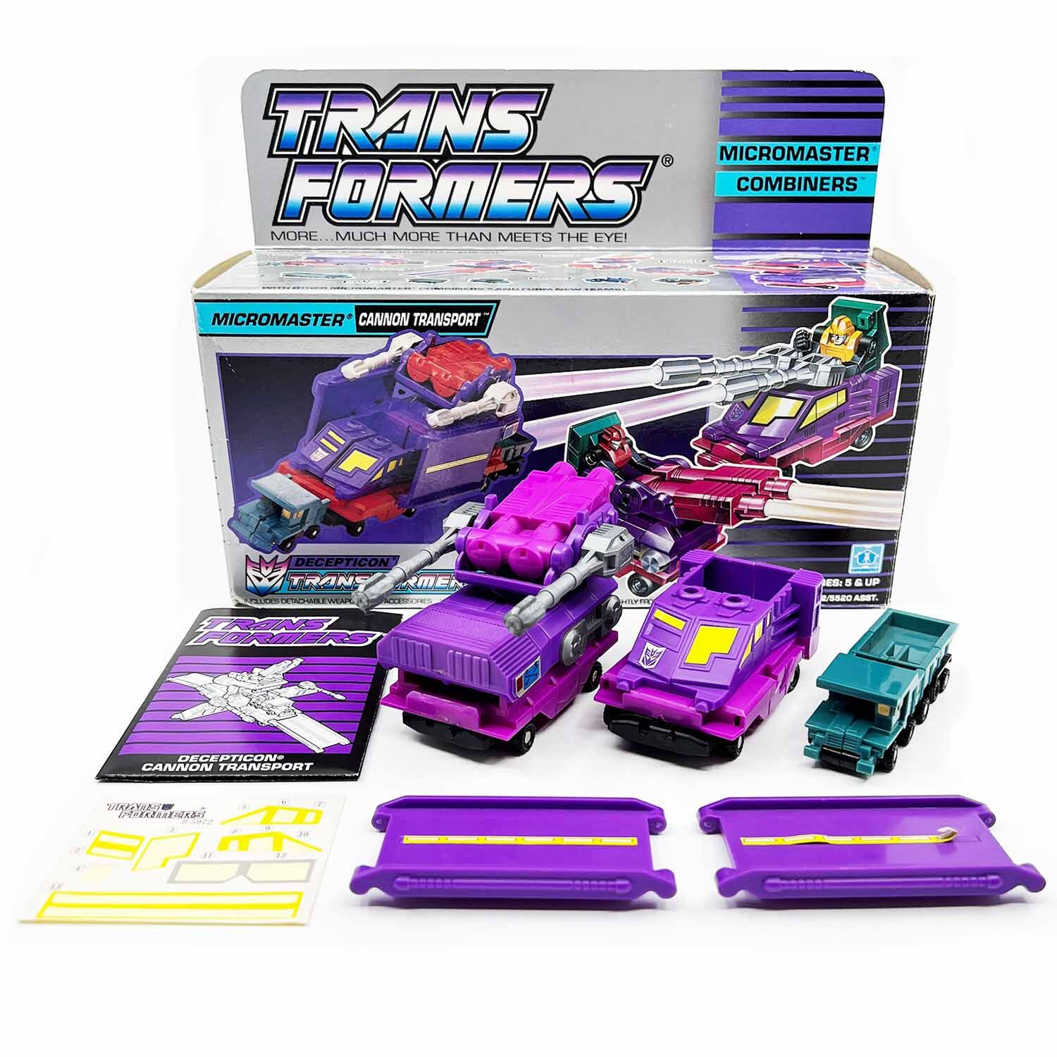 Micromaster Combiner Cannon Transporter Decepticon Transformers G1 1989 ...