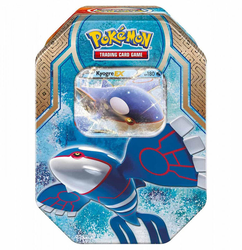 Pokémon Kyogre EX Tin Box 2015 - EN • Amazingtoys.ch